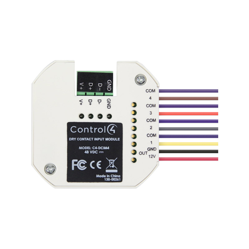 Modulo CONTROL4 C4-DCIM4 con 4 input sul bus RS-485